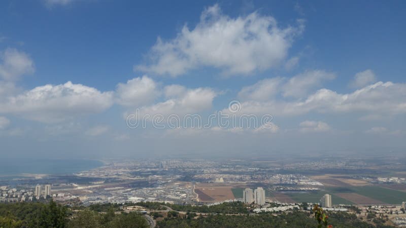 Sunny City& X27;s View from University Balcony Stock Photo - Image of ...