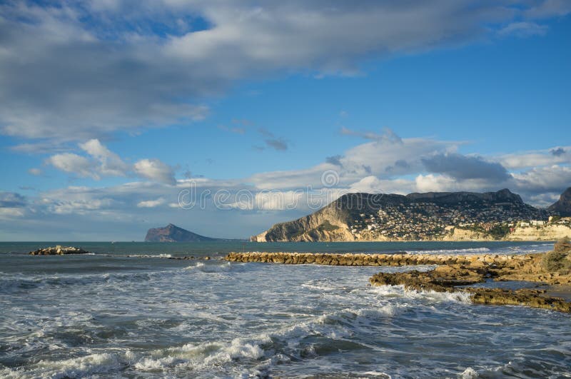 Sunny coast stock photo. Image of costa, shore, destination - 29197044