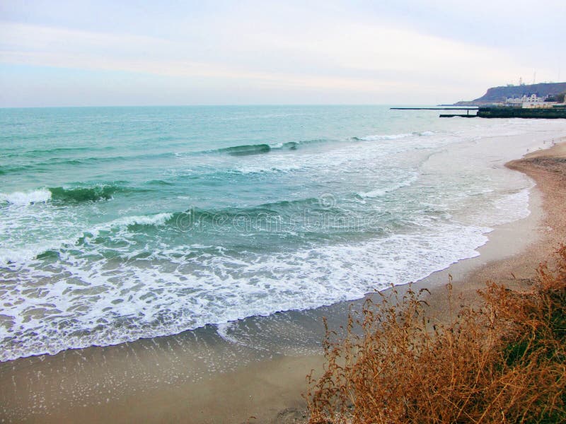 Sunny coast stock image. Image of coast, nature, black - 54679641