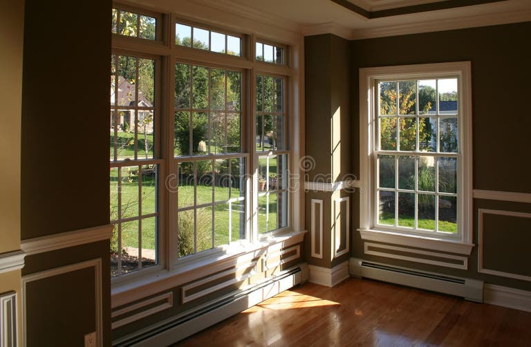 Sunny Corner stock photo. Image of home, suburban, upscale - 1368770