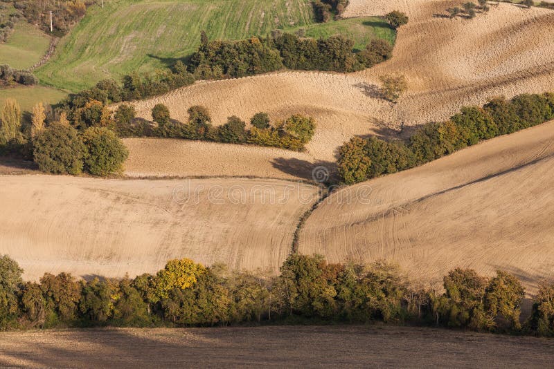 Sunny countryside hills stock image. Image of panorama - 76069571