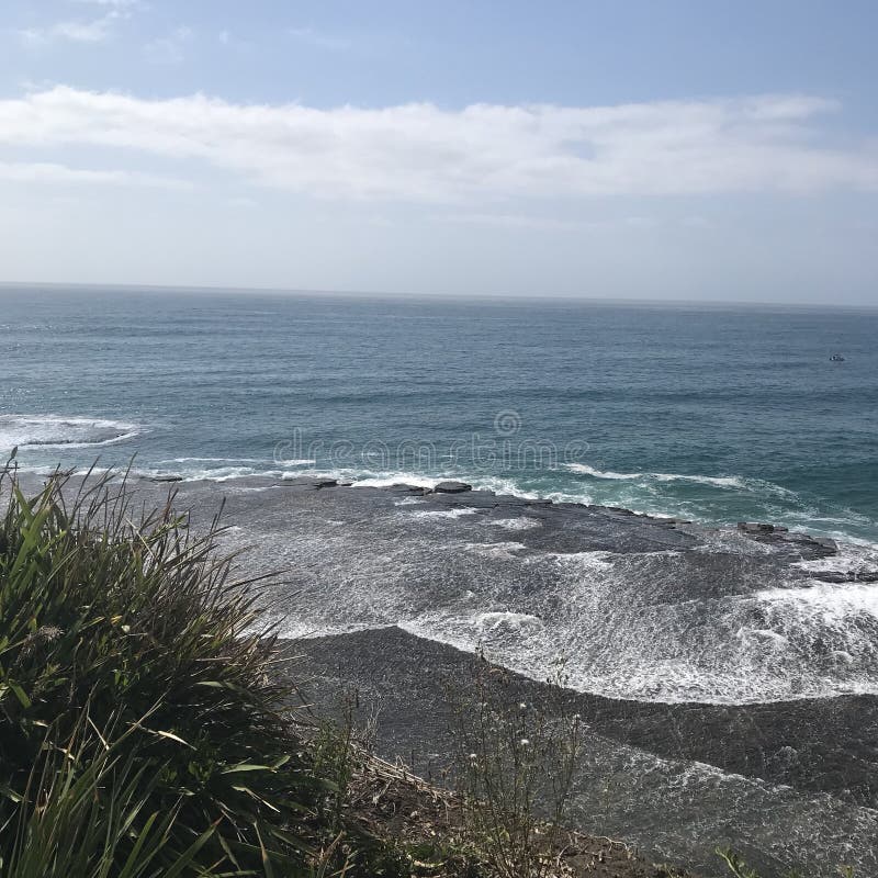 Ocean views stock image. Image of beach, sunny, ocean - 124673035