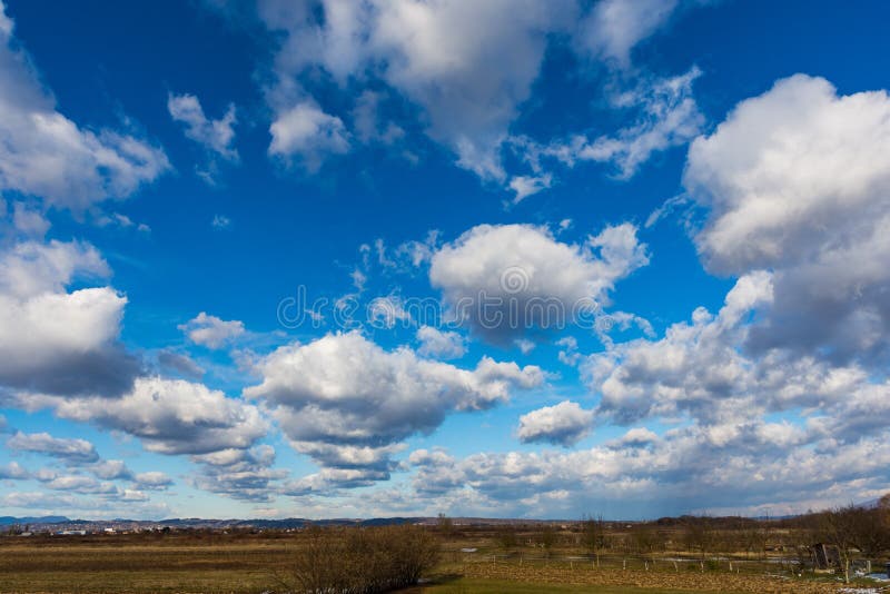 Beautiful Sunny Day with Beautiful Clouds Stock Photo - Image of nikon ...