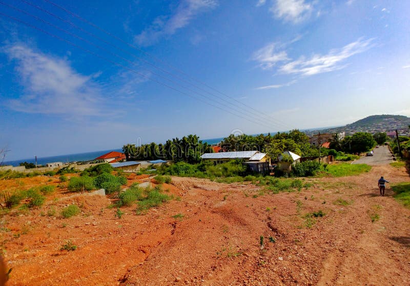 Sunny Day at Bortianor Hills - Kokrobite /Ghana Stock Photo - Image of ...