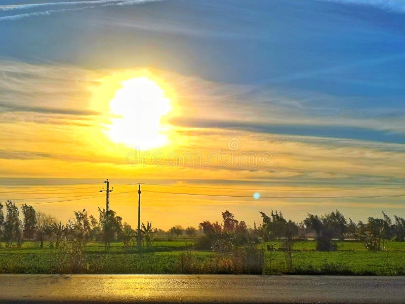 Sunny day stock image. Image of sunny, country, travel - 138647767