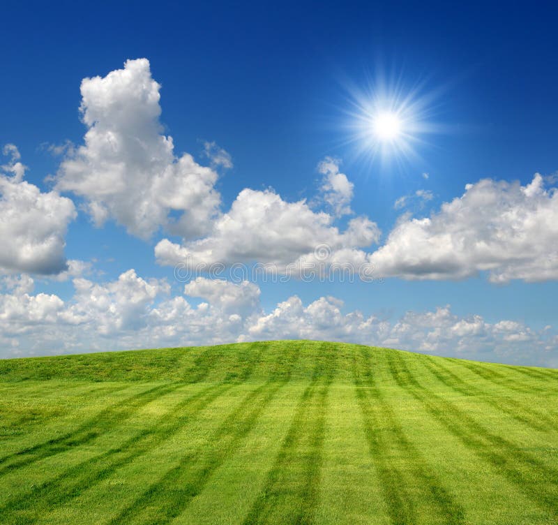 Sunny Day In The Country Royalty Free Stock Images - Image: 9837259