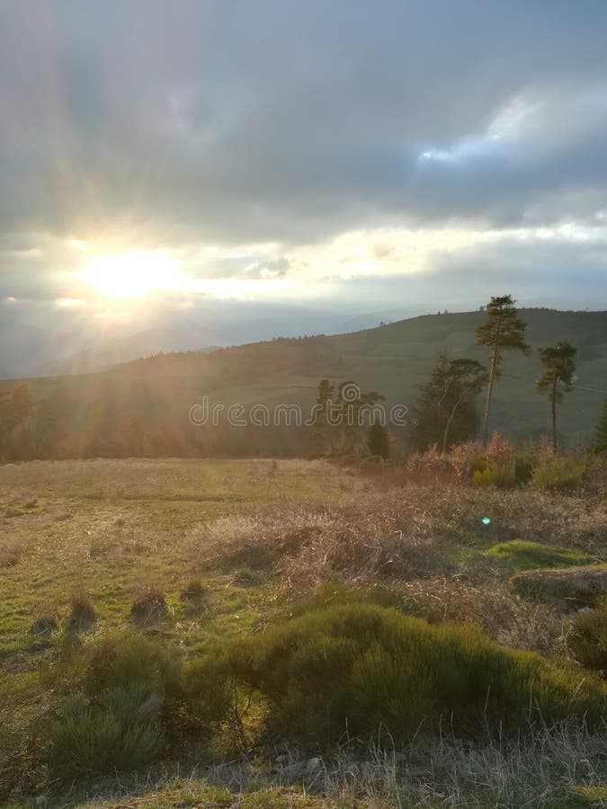 Sunny Day in the Countryside Stock Image - Image of warm, sunny: 152780719