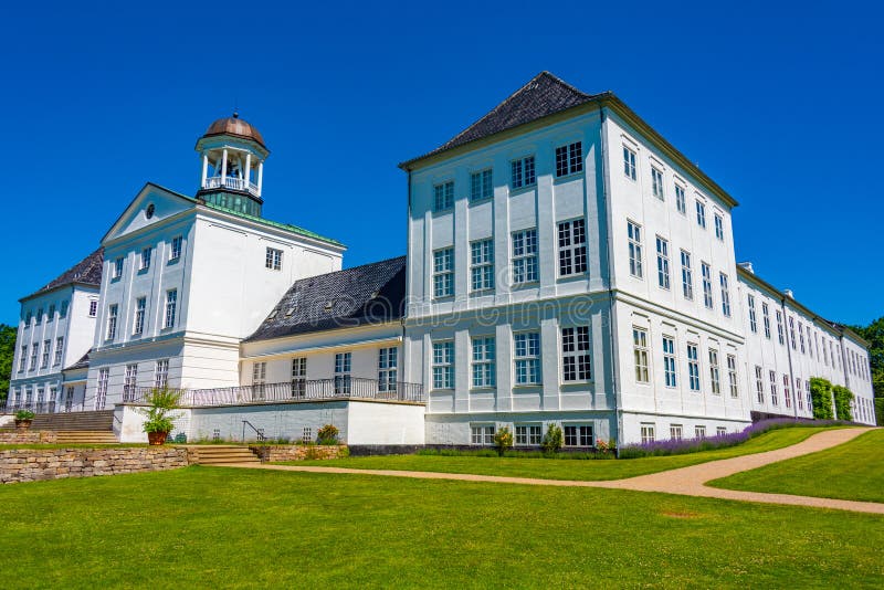Sunny Day at Gr??sten Palace in Denmark Stock Image - Image of palace, monarchy: 274655727