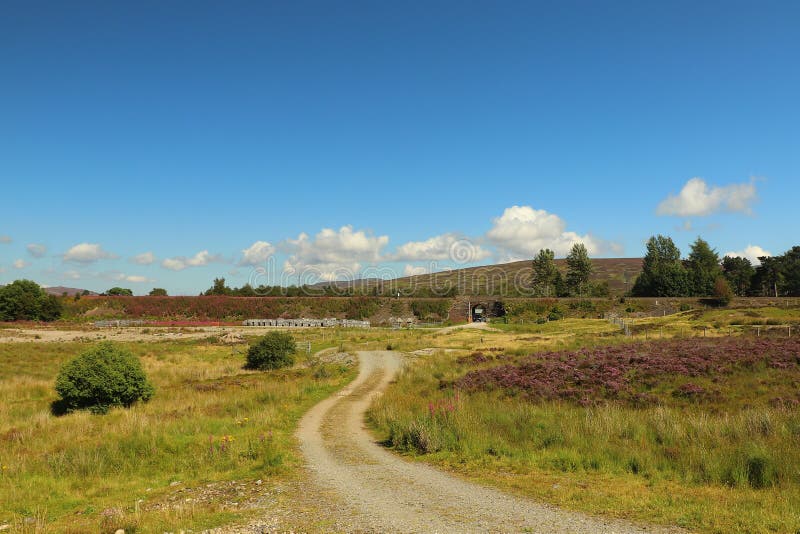 Sunny Day in the Highlands on the Way To Aviemore Stock Image - Image ...
