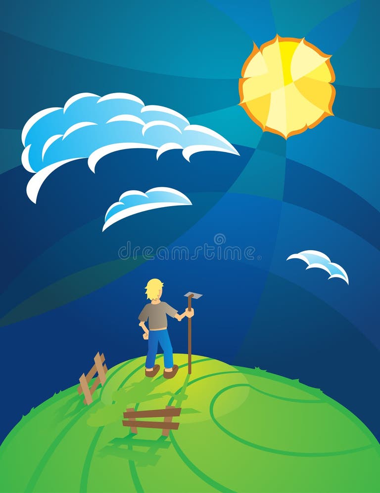 Cartoon Noon Afternoon Stock Illustrations – 105 Cartoon Noon Afternoon ...