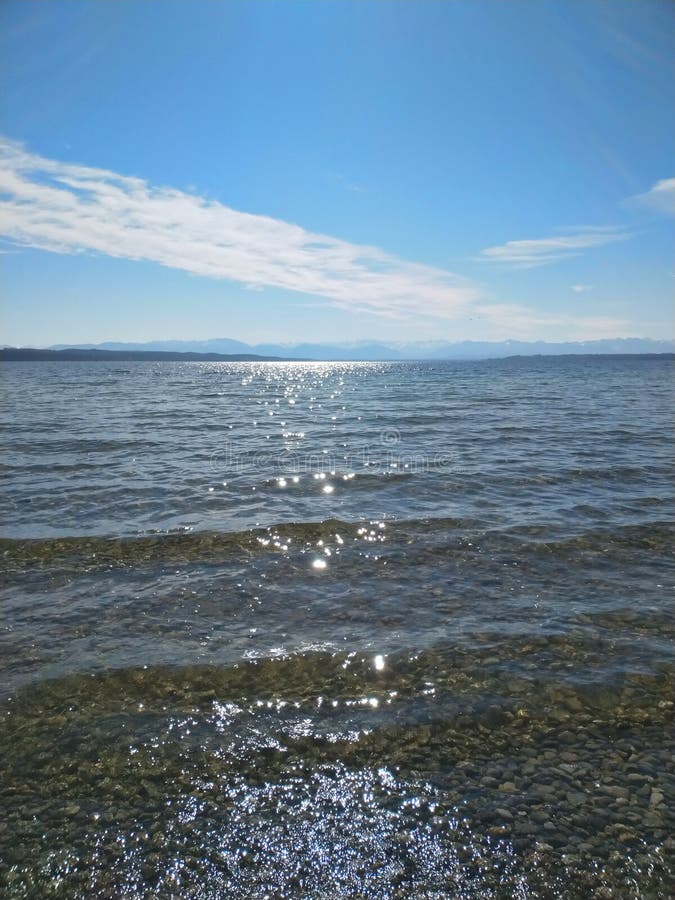 Sunny Day at Lake Starnberg Stock Image - Image of spring, lake: 175330351