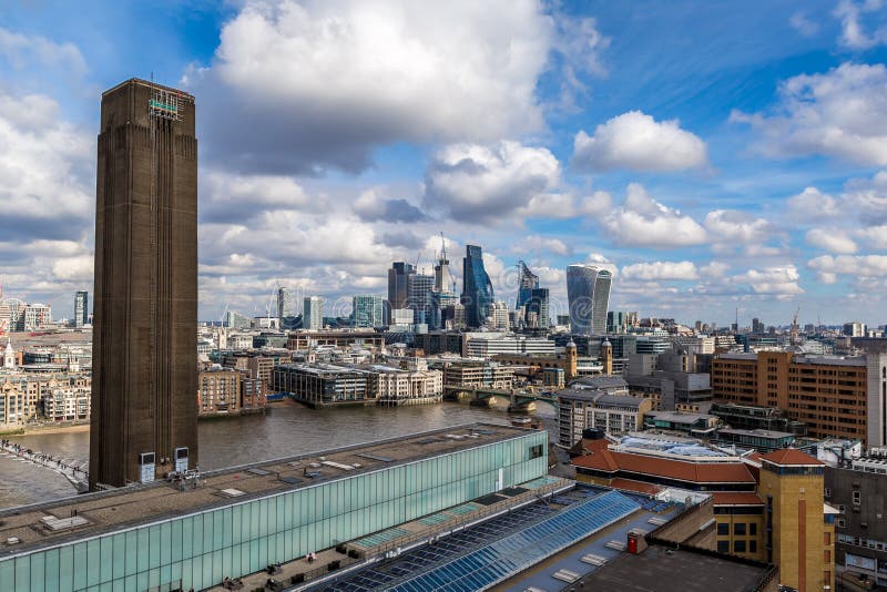 Sunny day in London stock photo. Image of city, contemporary - 110496528