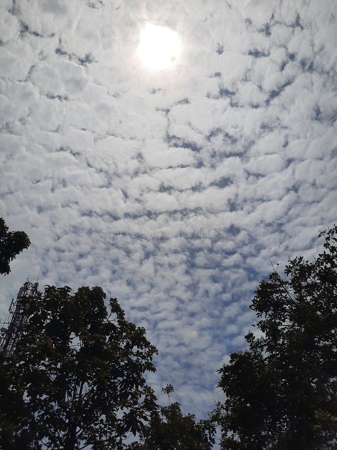 Sunny Day in the Middle of Rainy Season Stock Image - Image of sunny ...