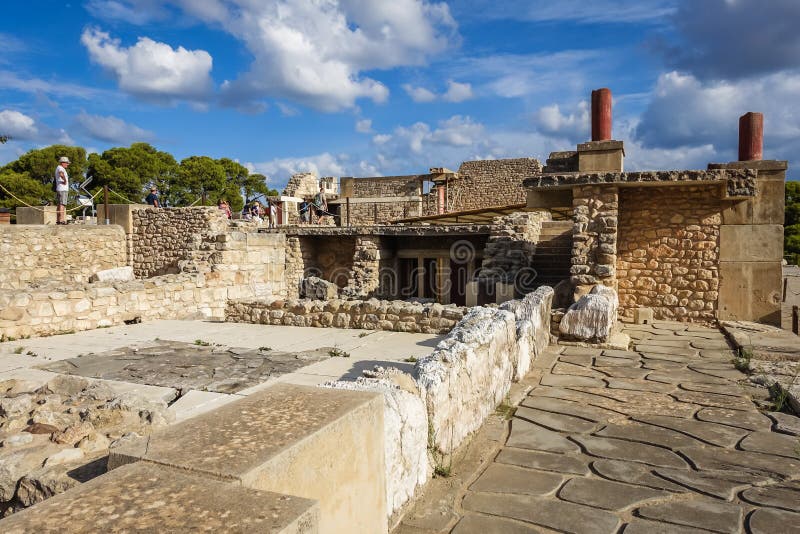 The minoan architecture editorial photography. Image of archaeological ...