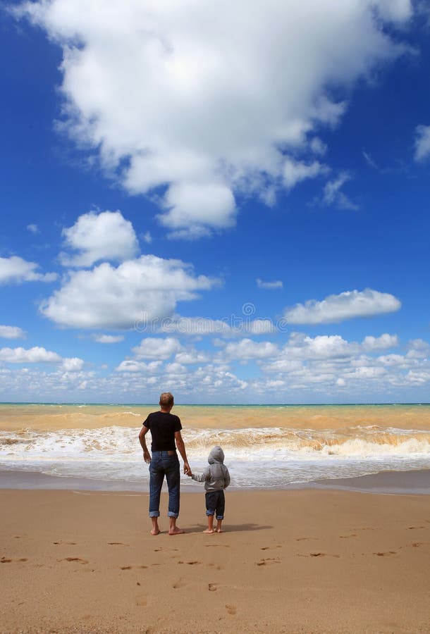 Sunny day at the sea coast stock image. Image of parent - 26445705