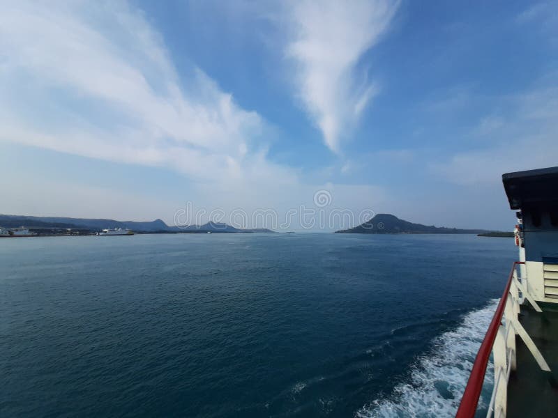 Sunny Day Sunda Strait Stock Photos - Free & Royalty-Free Stock Photos ...