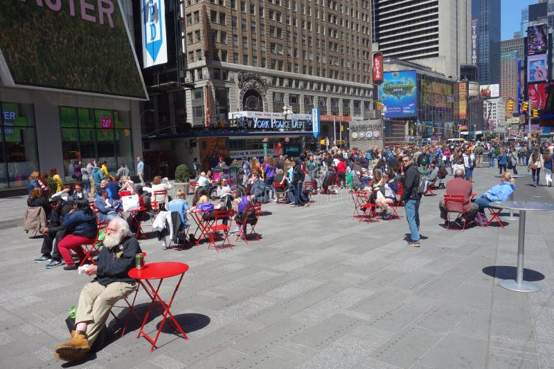 Times Square in New York City Editorial Image - Image of square ...