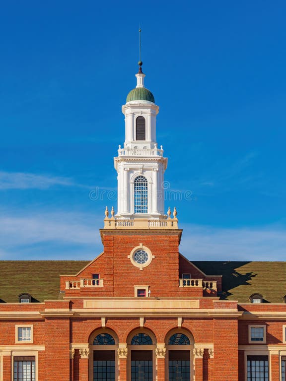 Sunny Exteior View of the Edmon Low Library of Oklahoma State ...