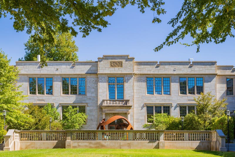 Sunny Exterior View of the Campus of University of Arkansas Stock Image ...