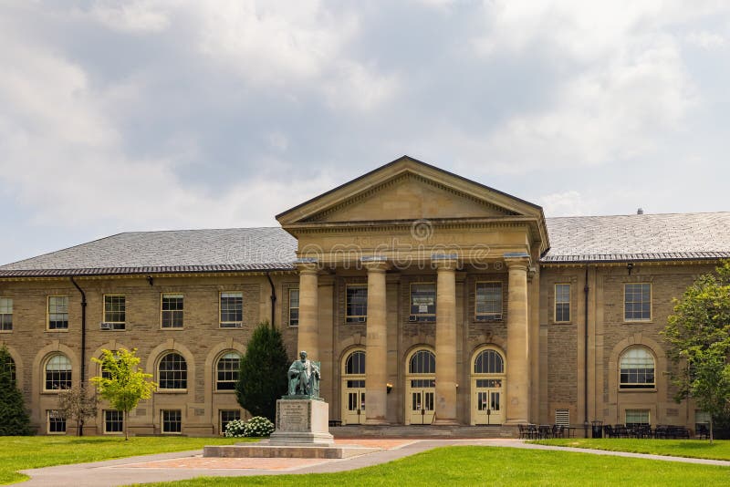 Sunny Exterior View of Goldwin Smith Hall of Cornell University Stock ...