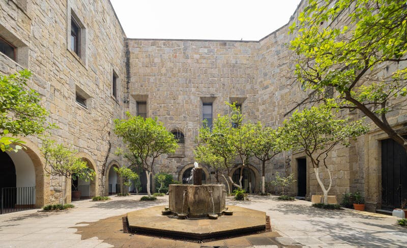 Sunny Exterior View of the Government Palace Stock Image - Image of ...