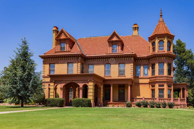 Sunny Exterior View of the Henry Overholser Mansion Editorial Stock ...