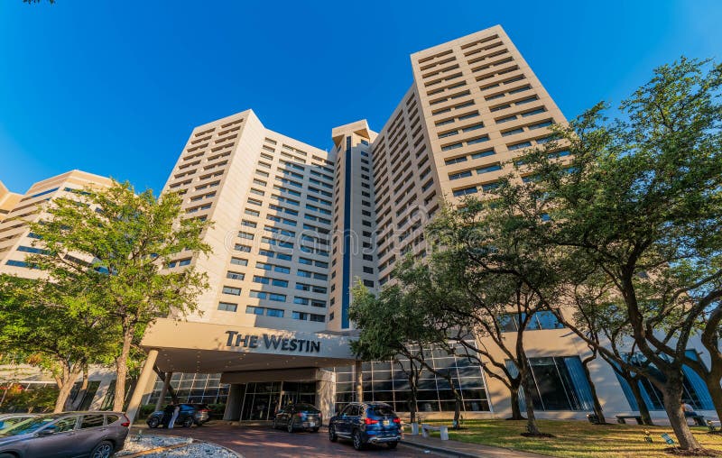 Sunny Exterior View of the Westin Hotel Editorial Stock Photo - Image ...