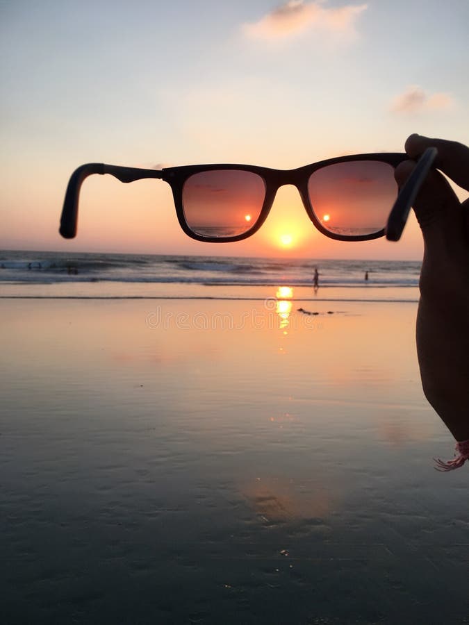 The Sunny Face stock image. Image of sunset, sand, waves - 159928425