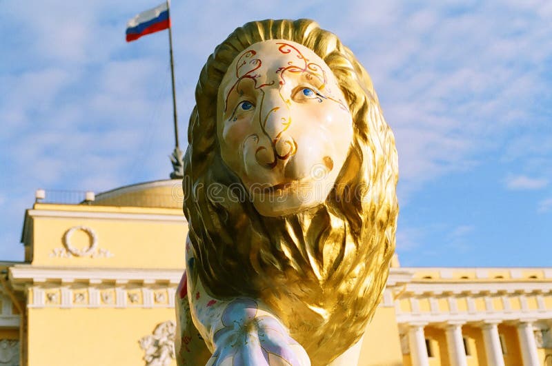 Sunny lion stock image. Image of animal, symbol, city - 3095289