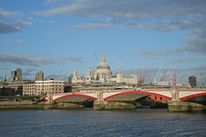 Sunny London landscape stock image. Image of london, thames - 7745571