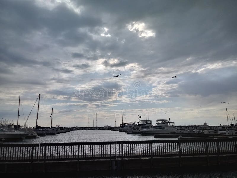 Sunny Morning in the Marina Stock Image - Image of docks, sunny: 182725859