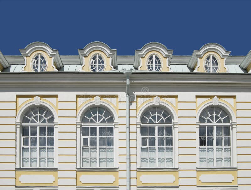 Palace Windows stock image. Image of sculpture, manor - 8525025