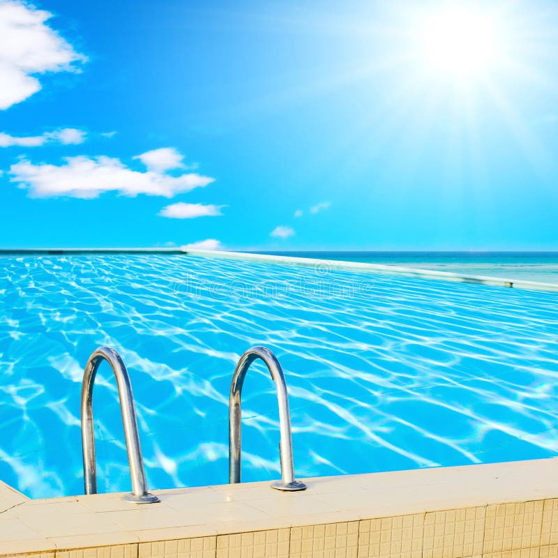 Abstract Swimming Pool stock photo. Image of serene, view - 1193866