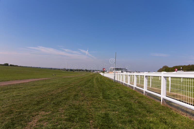 Sunny Racing Track stock image. Image of structure, horse - 39161461