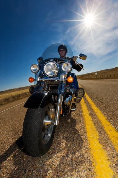 Sunny ride stock image. Image of risky, transport, bike - 4891129