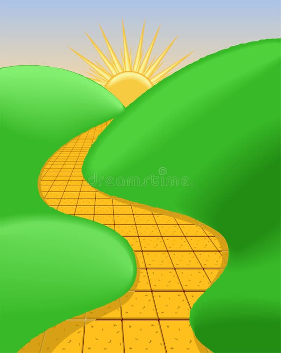 Sunny road background stock illustration. Illustration of idyll - 10925730