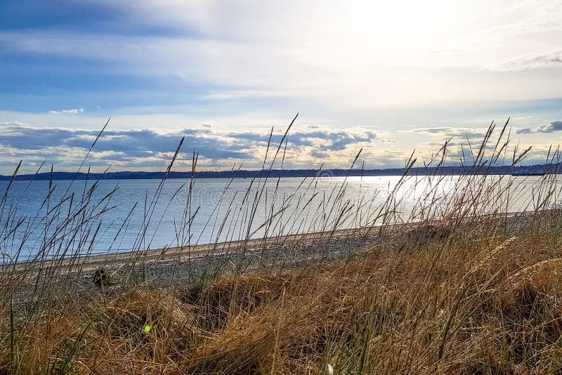 Sunny Seascape with Ocean View Stock Photo - Image of boat, resort ...