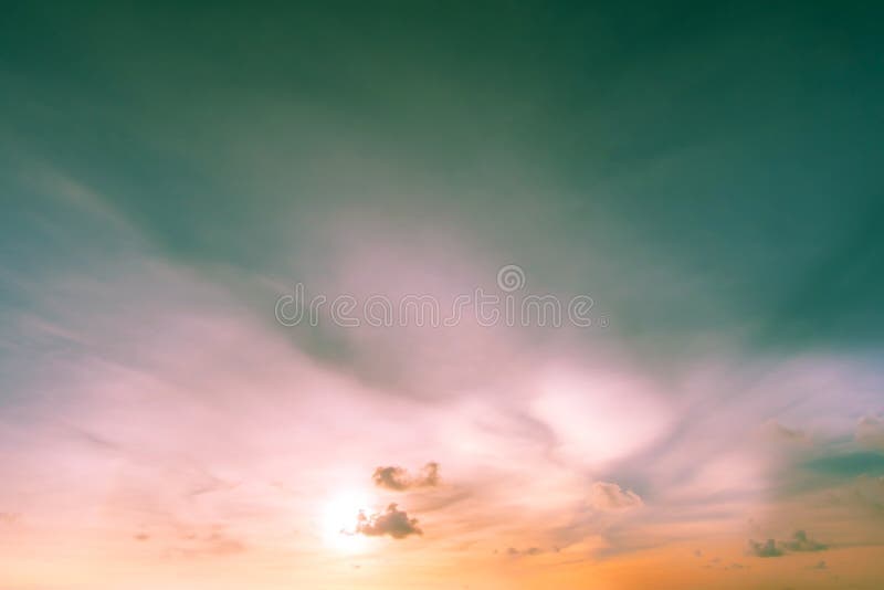 Sunny Sky Abstract Background, Beautiful Cloudscape. Stock Photo ...