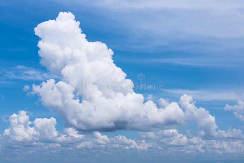 Sunny Sky Abstract Background, Beautiful Cloudscape Stock Photo - Image ...