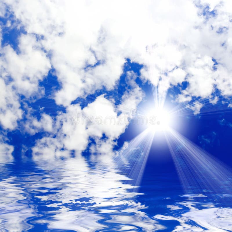 Sunny Sky Background Picture. Image: 5762647