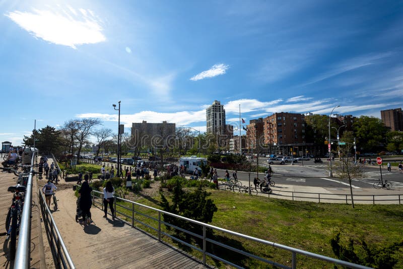 Sunny Spring Day on the Beach Editorial Photography - Image of ...