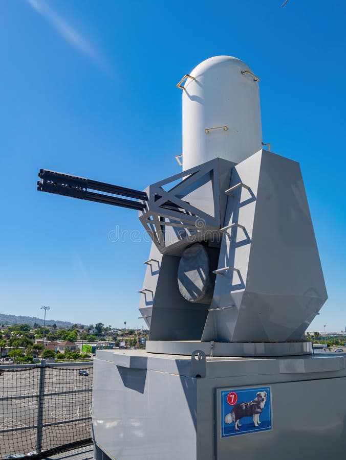 Sunny View of the Battleship USS Iowa Editorial Image - Image of ...