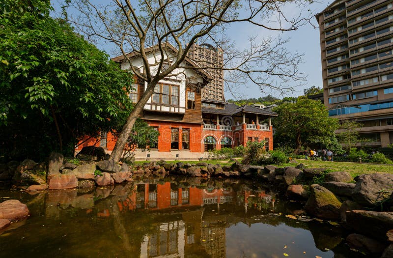 Sunny View of Beitou Hot Spring Museum Stock Image - Image of taipei ...