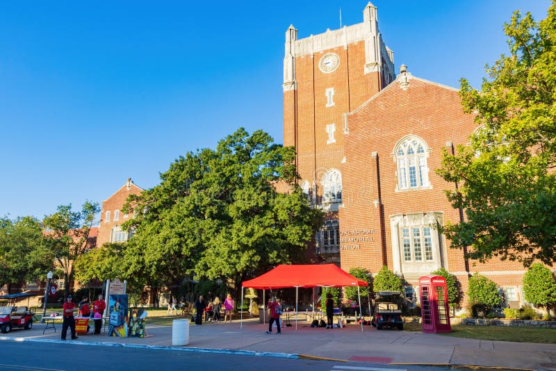 Sunny View of the Campus of OU during Homecoming Parade Editorial Image ...