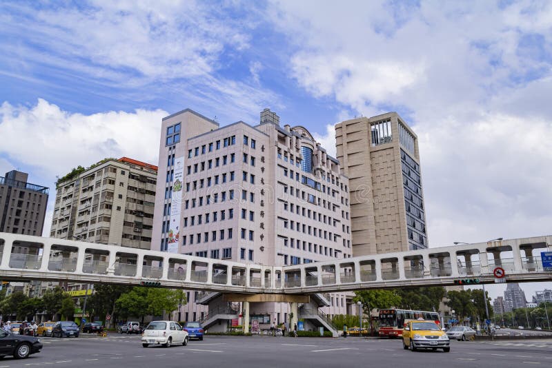 Sunny View of the Cityscape of Daan District Editorial Photography ...