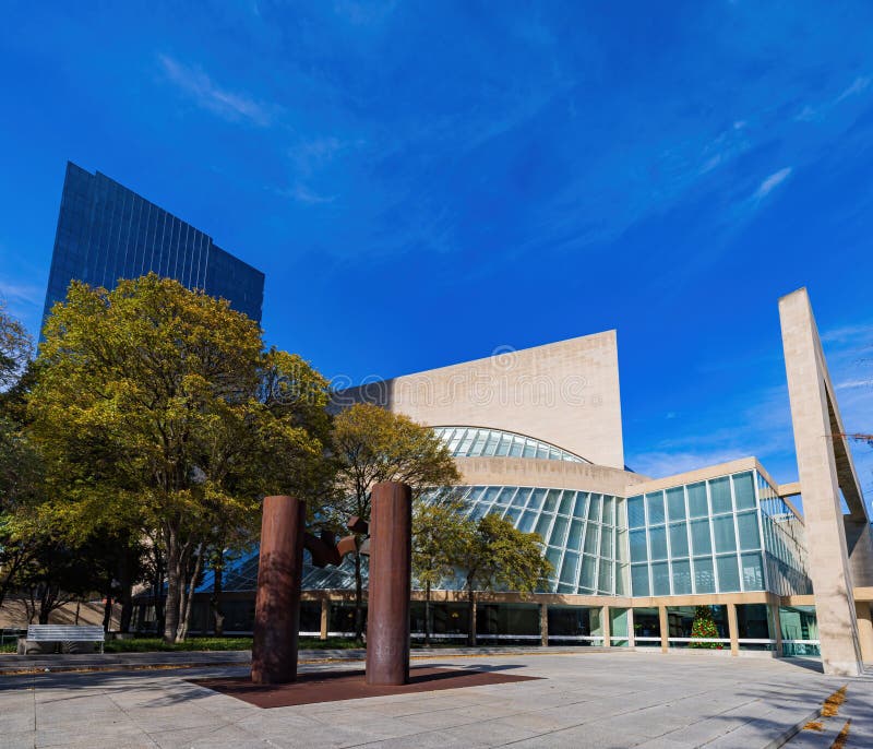 Sunny View of the Dallas Symphony Orchestra Editorial Image - Image of ...