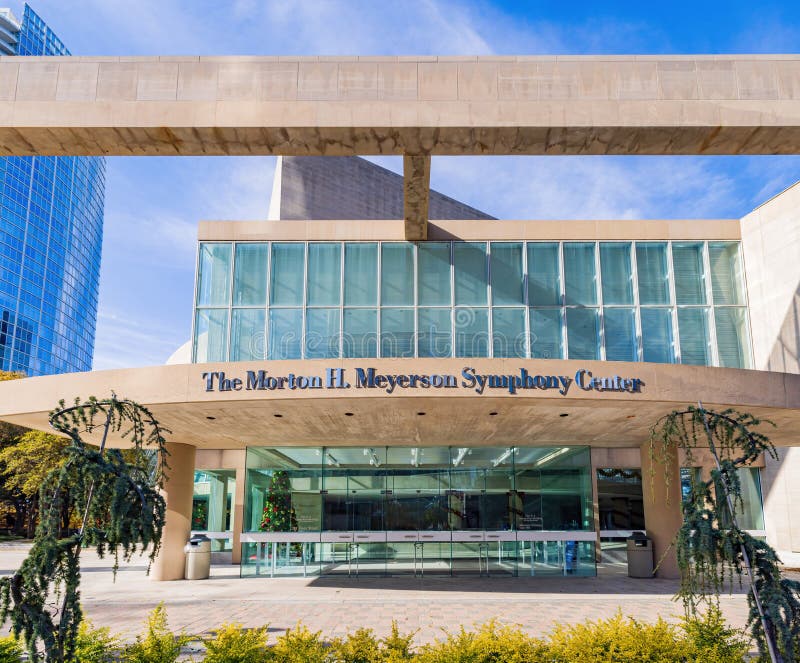 Sunny View of the Dallas Symphony Orchestra Editorial Stock Image ...