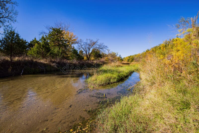 Sunny View of the Landscape Inside the Boiling Springs State Park Stock ...