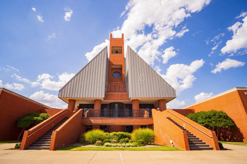 Sunny View of the Oklahoma Christian University Editorial Stock Photo ...