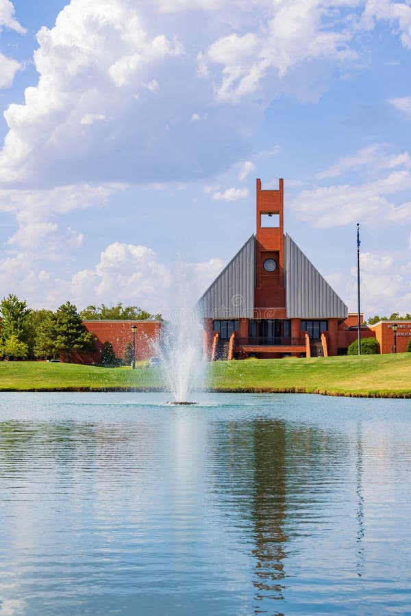 Sunny View of the Oklahoma Christian University Editorial Photo - Image ...